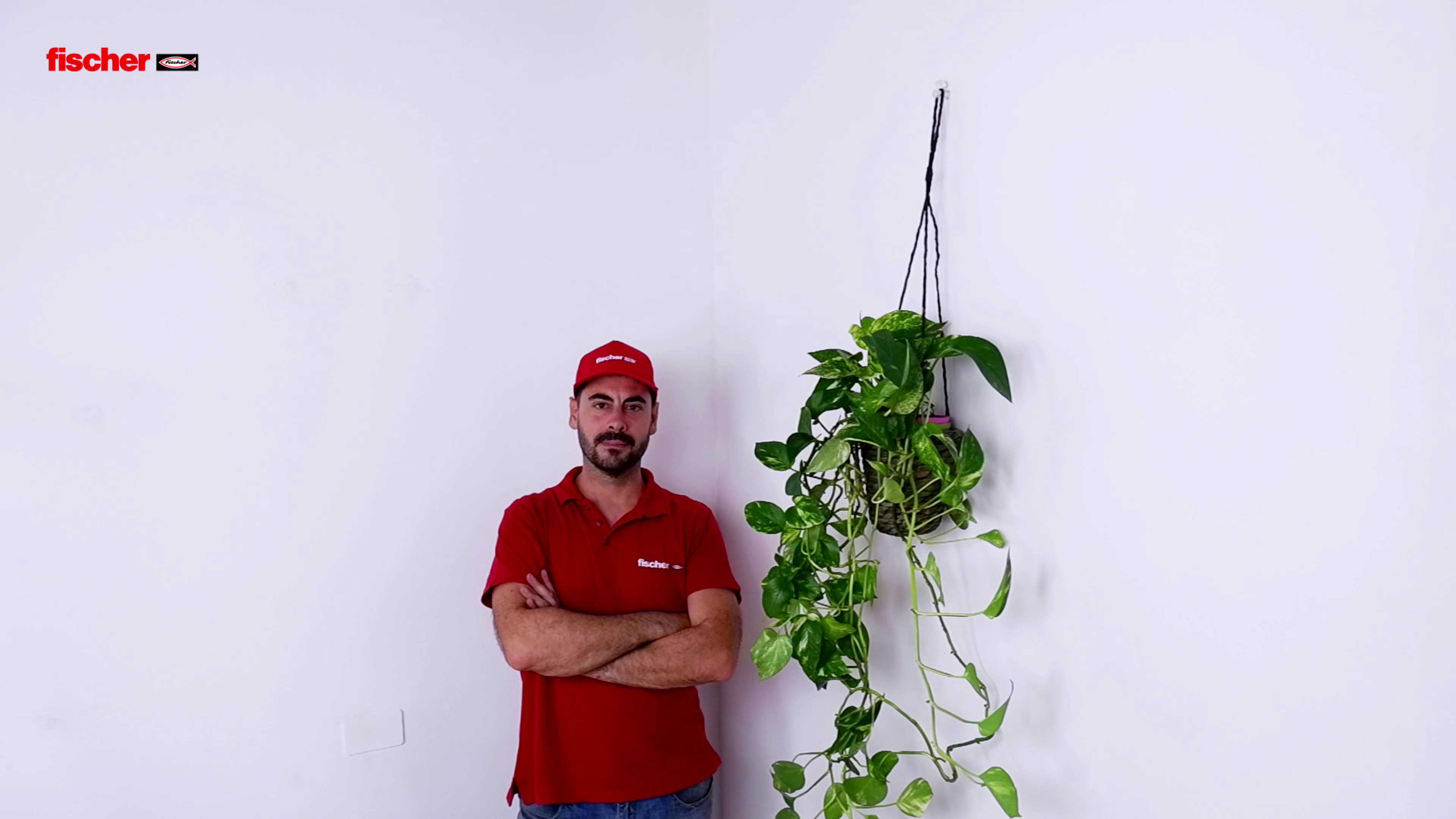 Come appendere un vaso sospeso - fischer