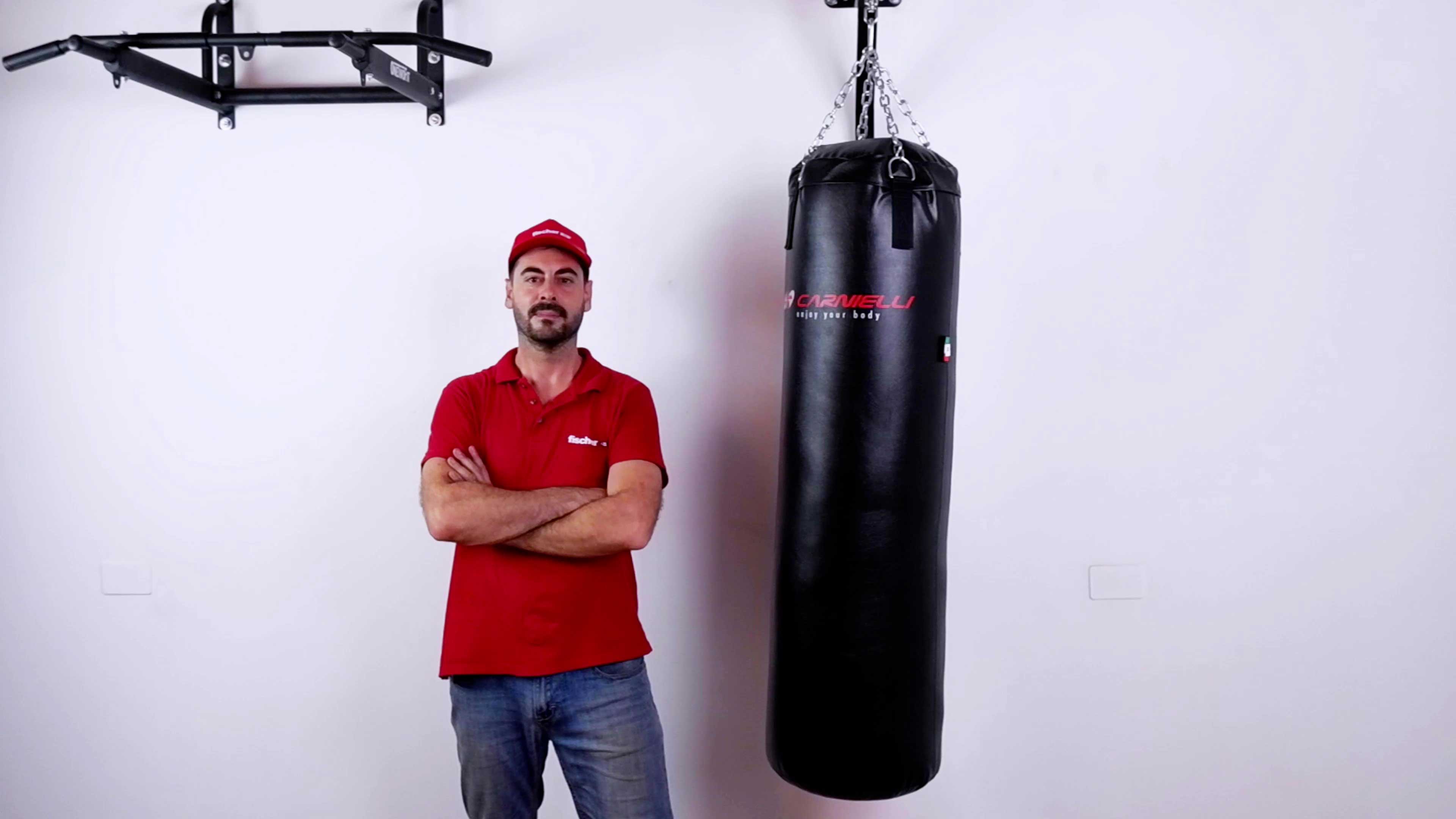 Come montare un sacco da boxe - fischer