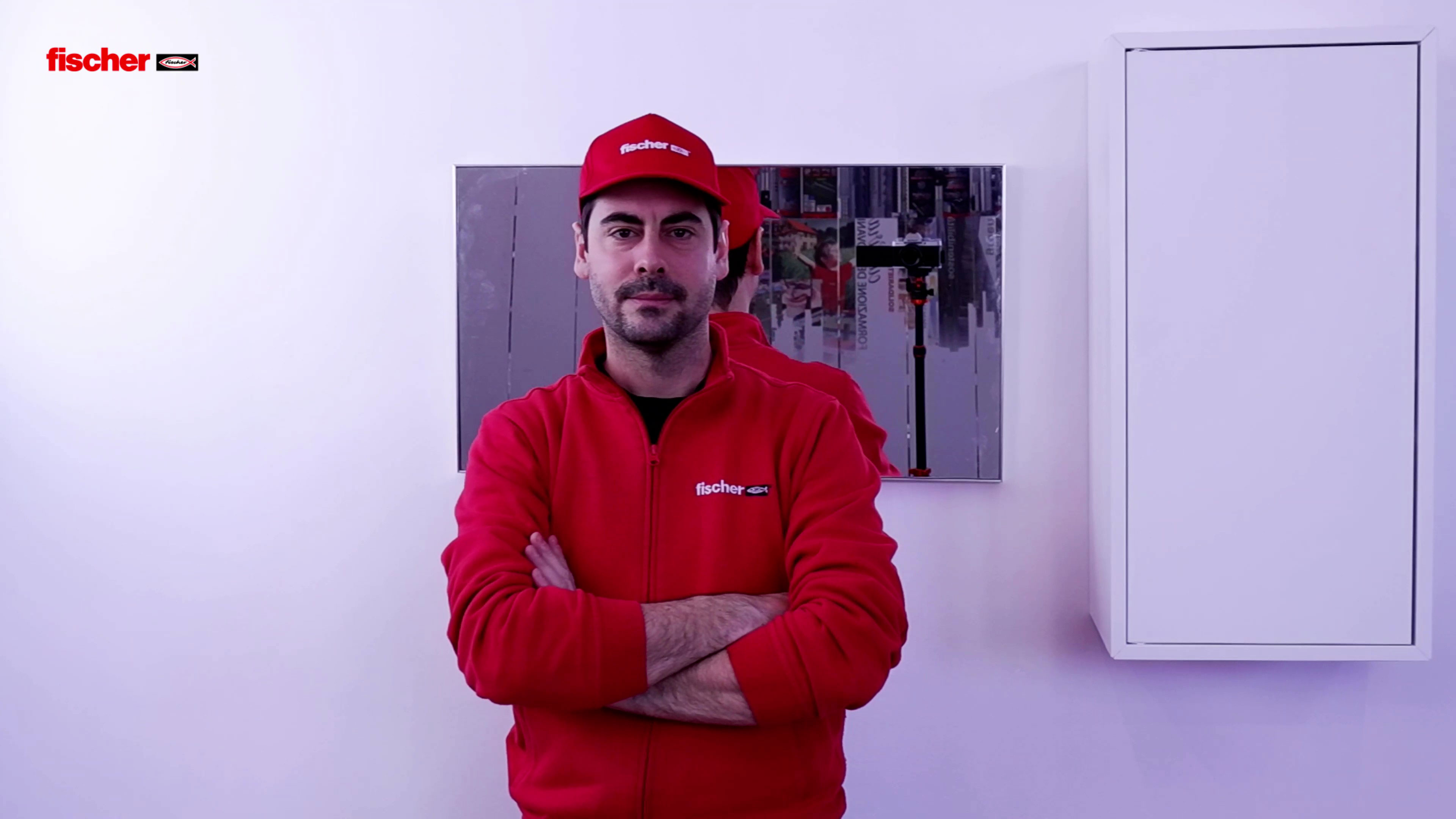 Come appendere uno specchio su una parete di cartongesso - fischer