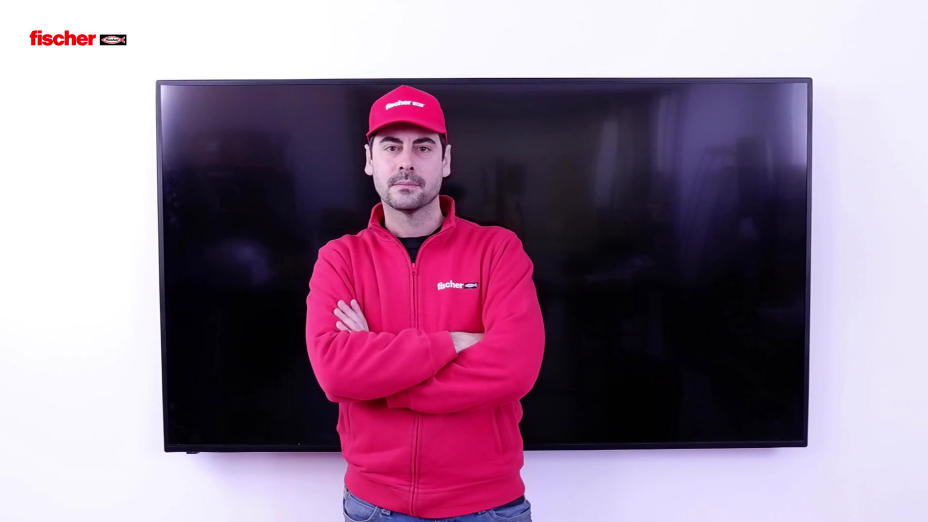 Come montare una TV al muro - fischer